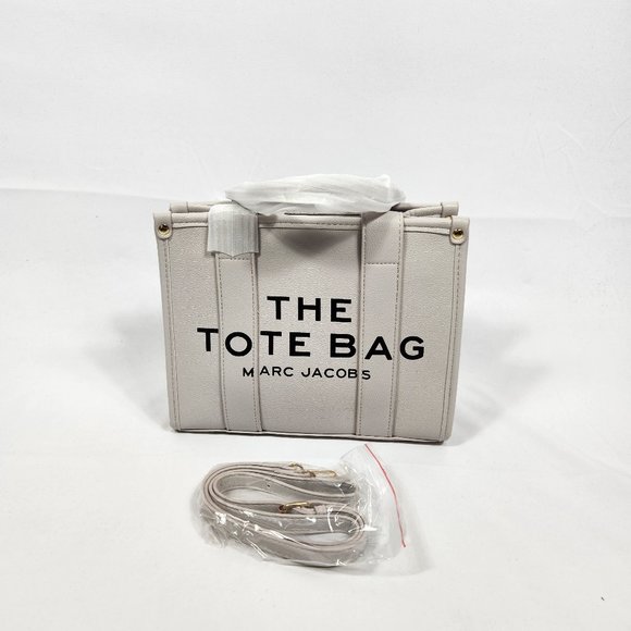 Bags | Mj Mini The Tote Bag Light Grey Not Made By Any Designer | Poshmark